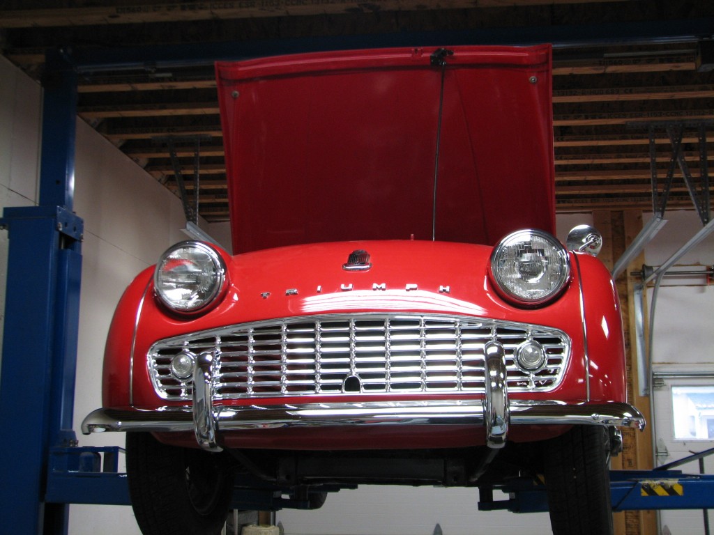 Red TR3 Almost Ready - UK MotorsportsUK Motorsports